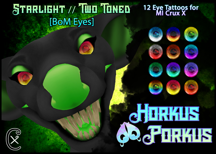 Second Life Marketplace - [HkPk] Crux X Starlight Eyes - 2T